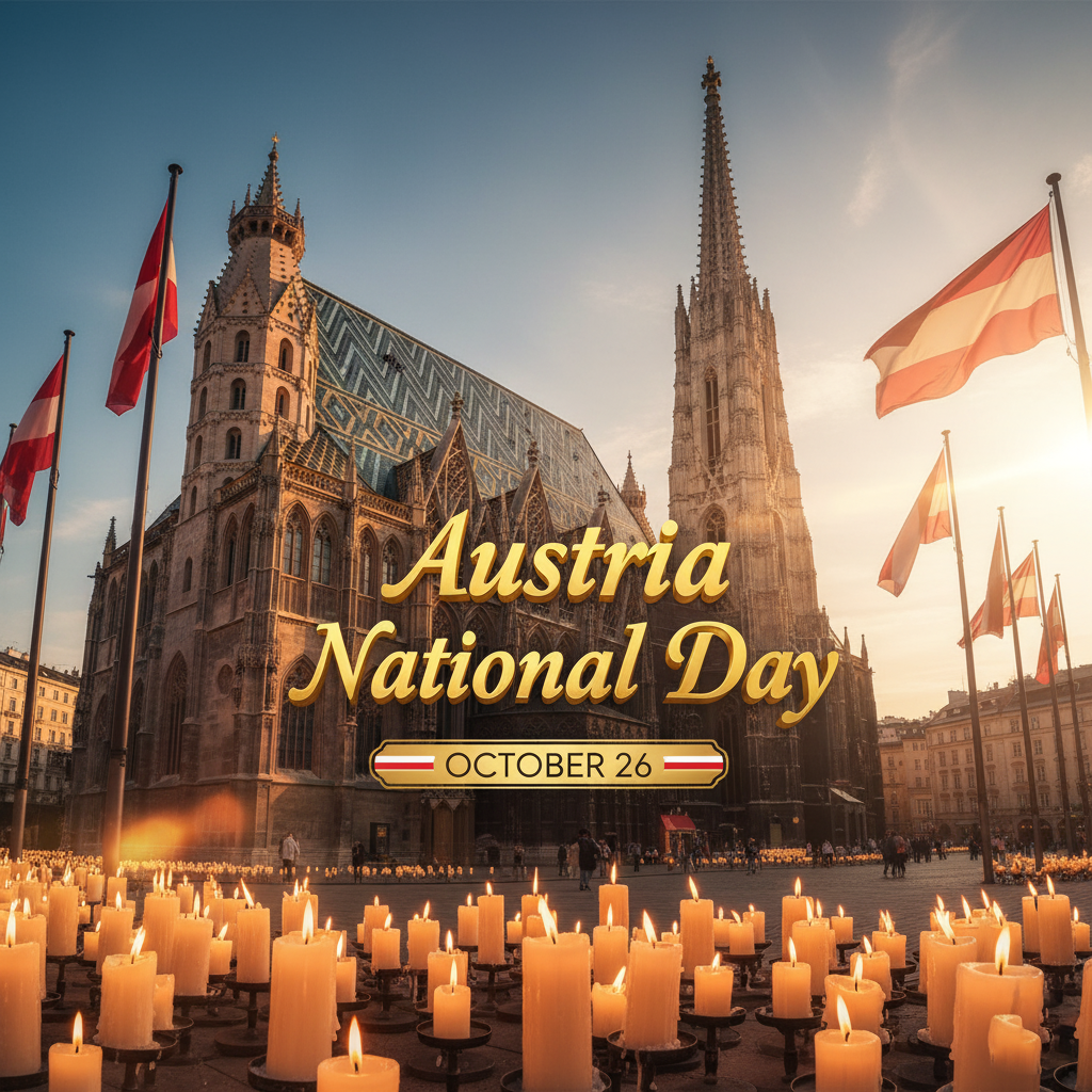 🔥 Austria National Day 2025 Short Speech For School Assembly Backgrou