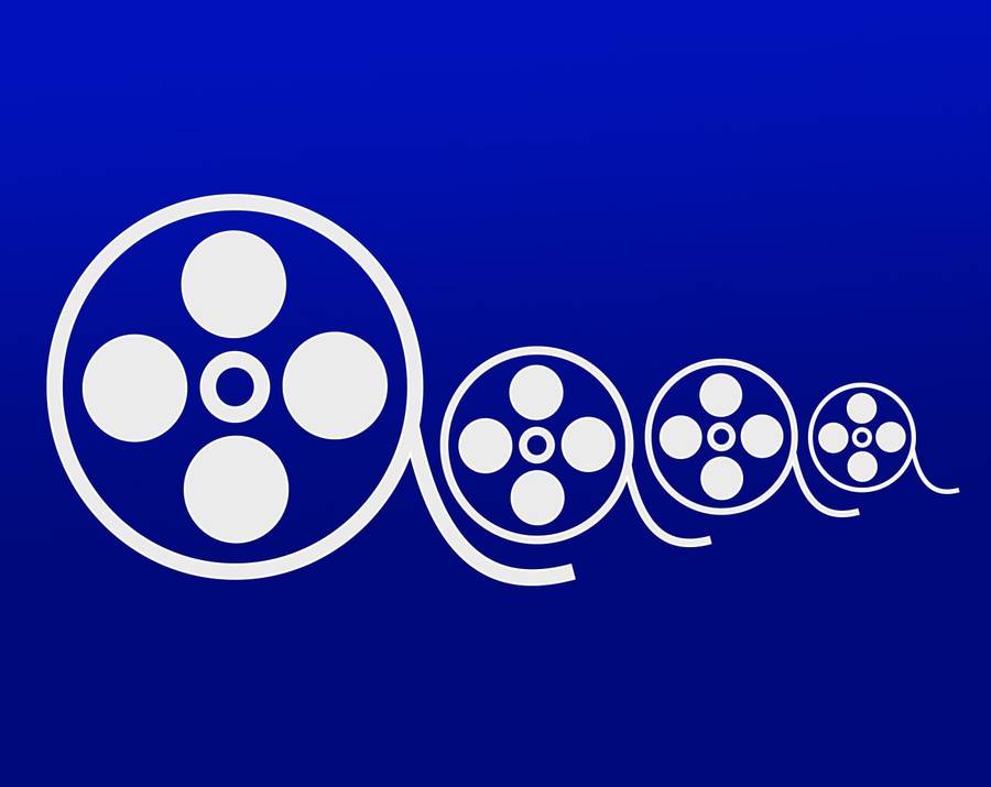 Blue Background with Video Icon - Free Download on pngmagic