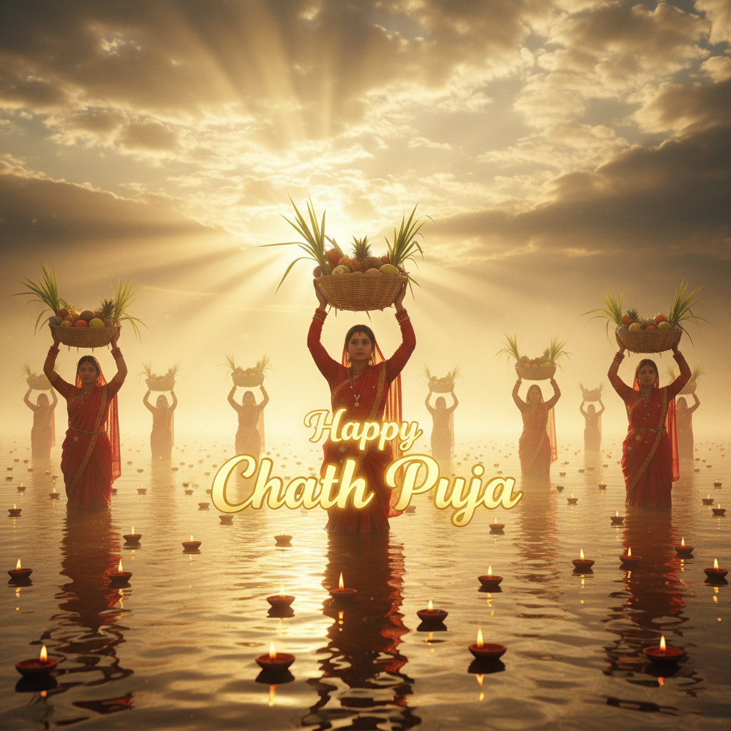 🔥 Happy Chhath Puja WhatsApp DP 2025 Background Free Download 2025