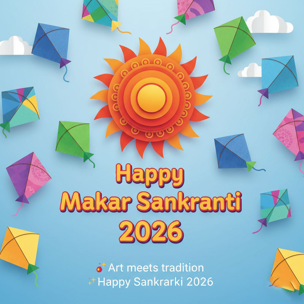 🔥 Happy Makar Sankranti 2026 Wishes For Family Background Free Downlo