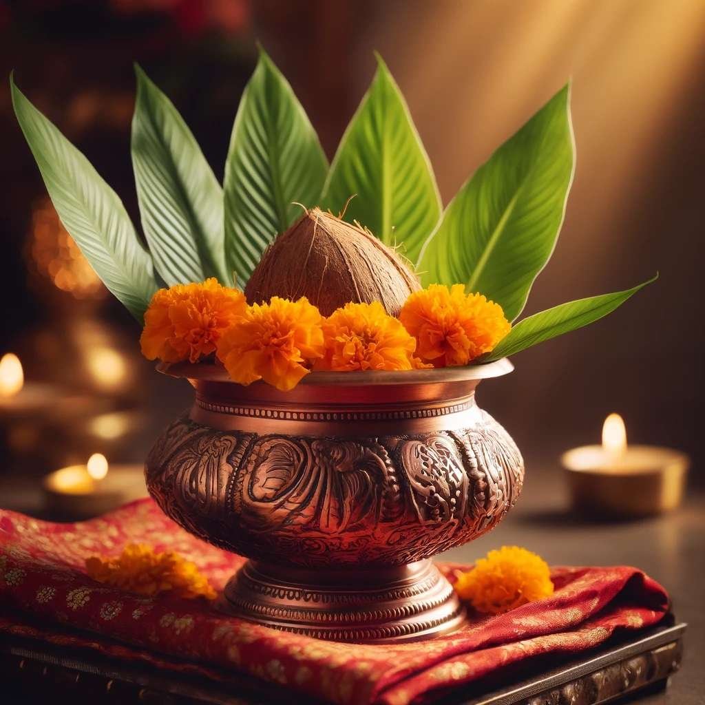 Free pooja kalash image Background Download - High-Res Pooja Kalash...