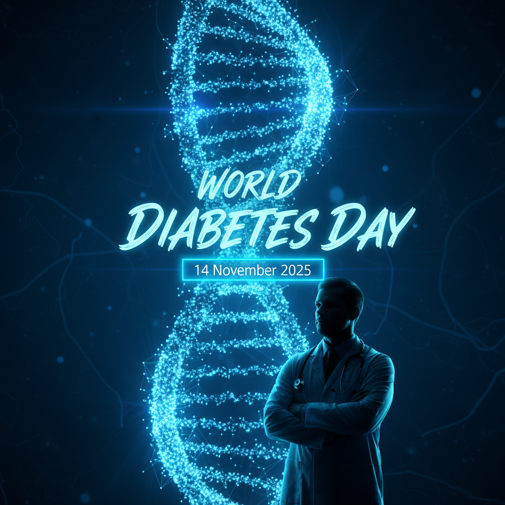 🔥 World Diabetes Day 2025 Hd Blue Background Background Free Download