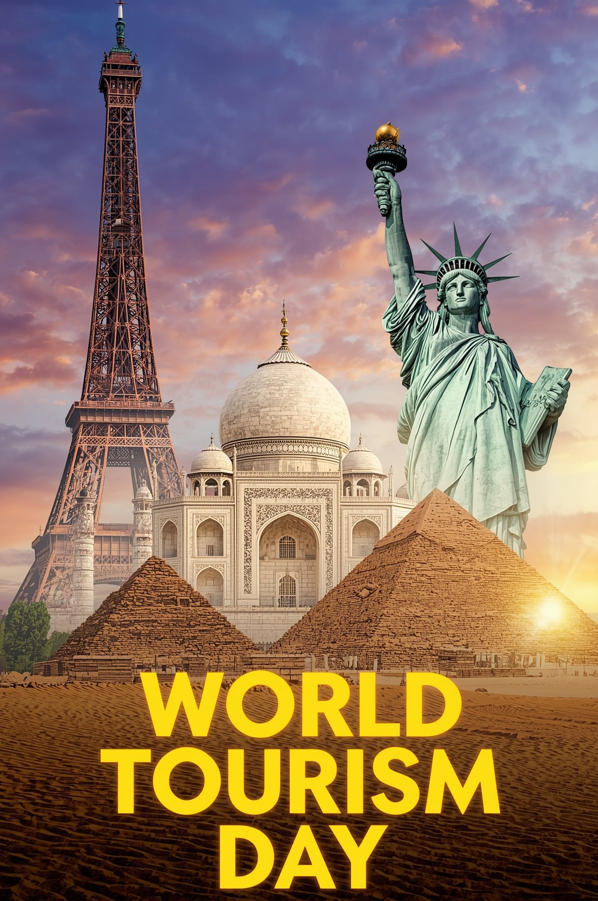 🔥 World Tourism Day Webinar Topics For Tourism Students Background Fr