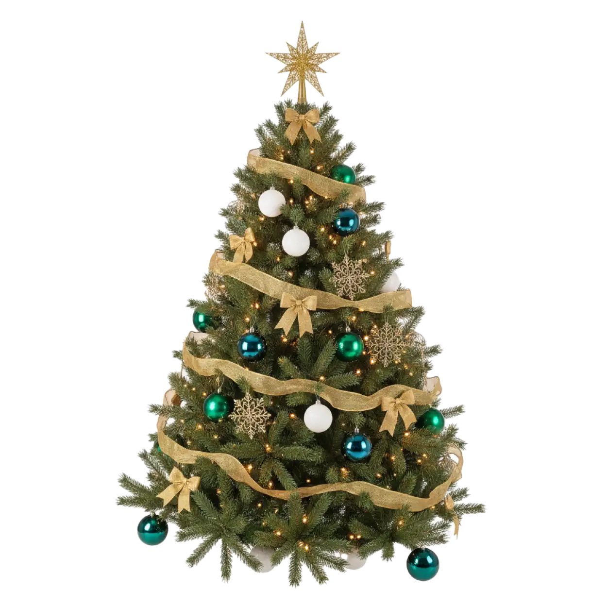 Christmas Tree PNG with Gifts Under Tree PNG (HD) – Free
