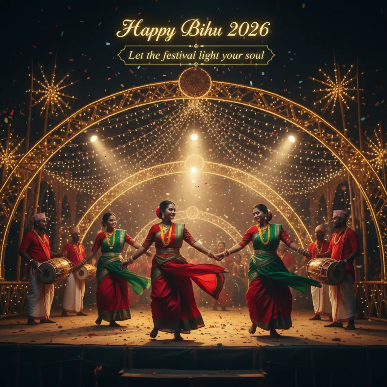 🔥 Happy Bihu 2026 Festive Design Ideas Background Free Download 2026