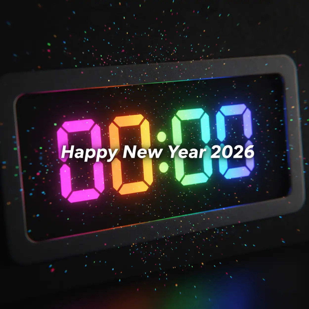 🔥 Happy New Year 2026 Wishes Digital Card Background Free Download 20