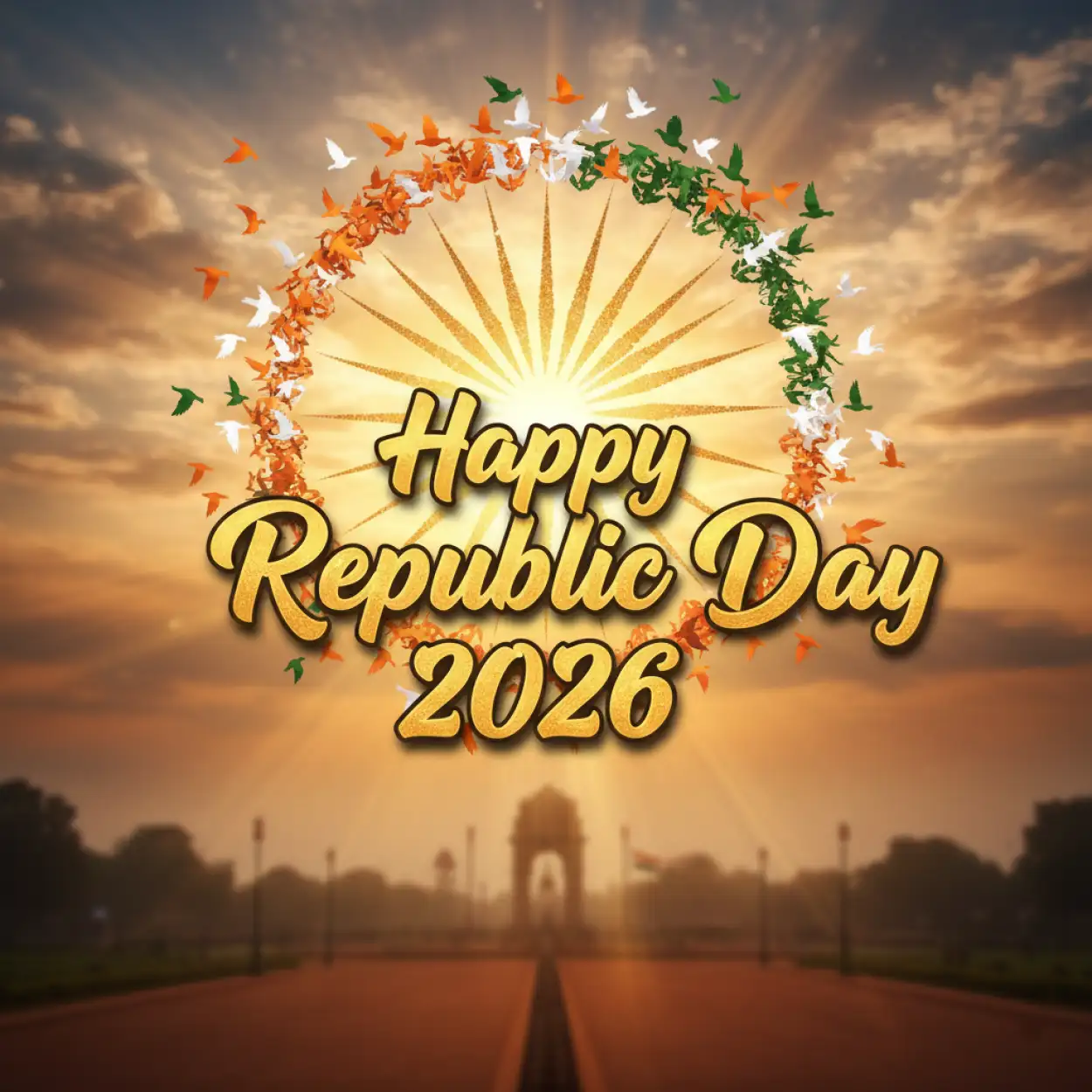 🔥 Happy Republic Day 2026 Background Background Free Download 2026