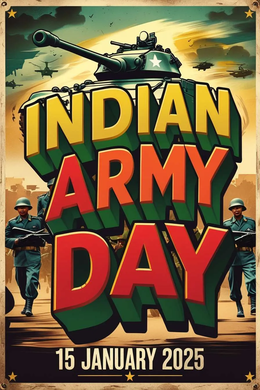 Indian Army Day 2025 Tribute Quotes with Images (HD) – Free