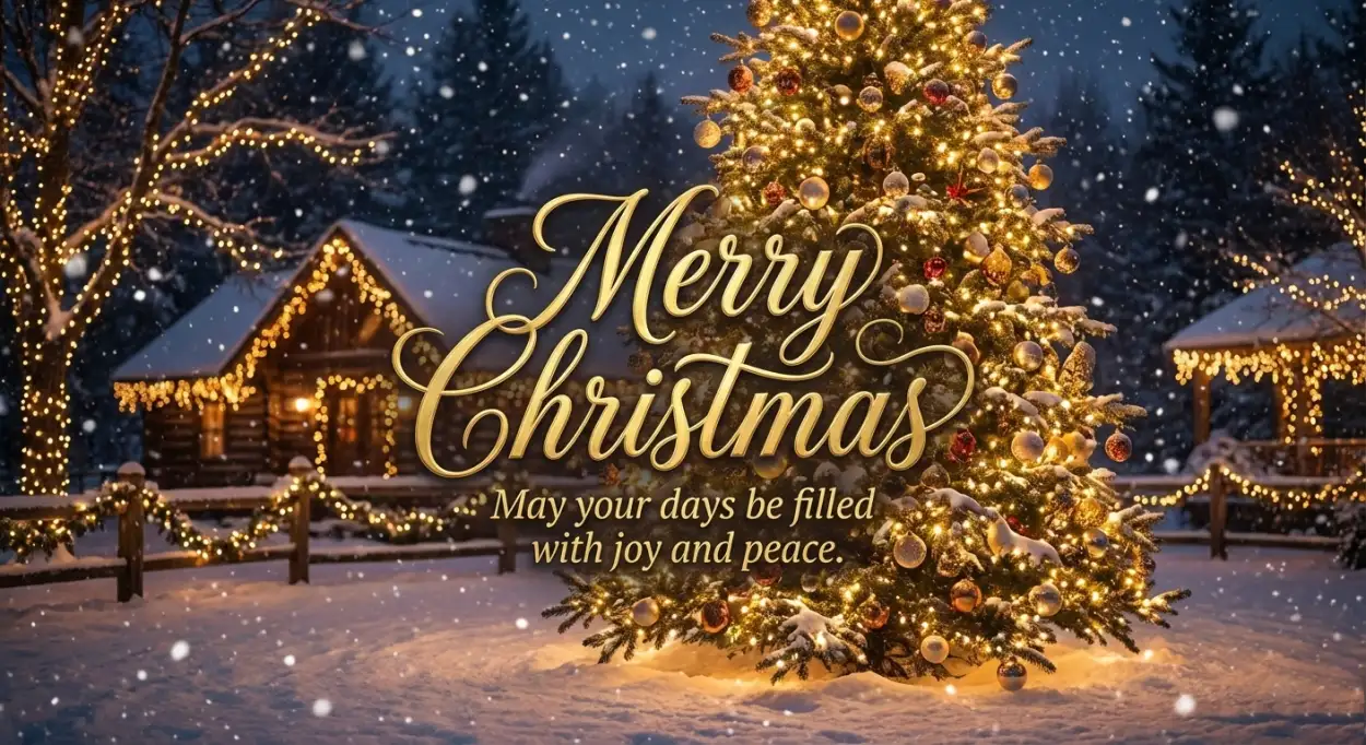 🔥 Merry Christmas Wishes Modern Style Images Background Free Download